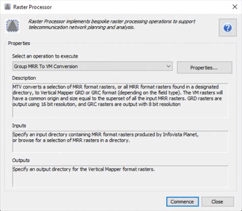 Raster Processor Roberts Geospatial