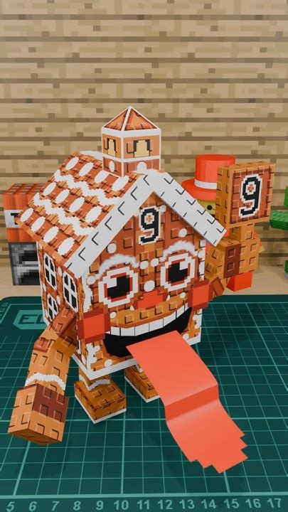 La Ginger Sekolah Papercraft Is Out Stealabrainrot Roblox Diy