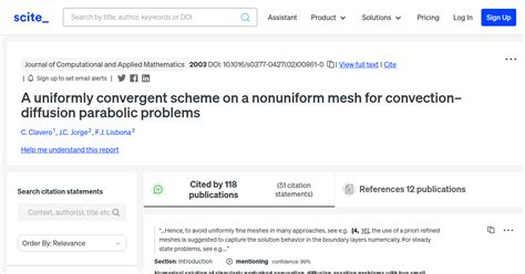 A Uniformly Convergent Scheme On A Nonuniform Mesh For Convection