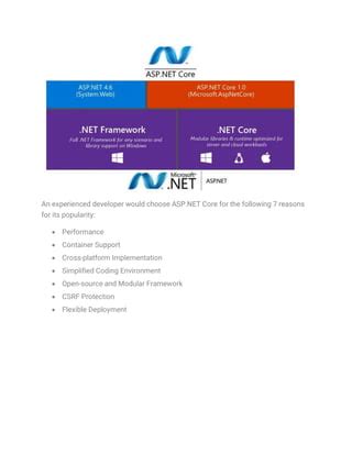 7 Reasons To Choose ASP NET
