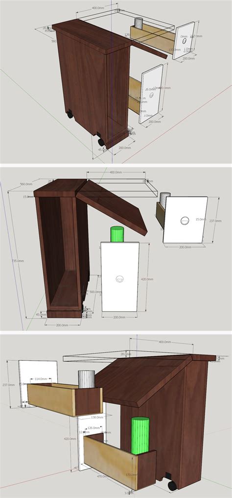 셀프인테 스케치업 처음인데 가구 도면엔 최고~ Mlbpark