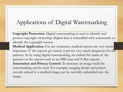Digital Watermarking Techniques For Security Applications Ppt