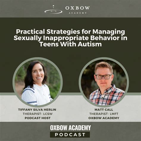 Practical Strategies For Managing Sexually Inappropriate Behavior In Teens With Autism
