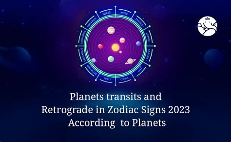 Planets Transits And Retrograde In Zodiac Signs 2023