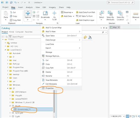 Arcgis Pro 342 How To Set The Coordinate System Esri Community