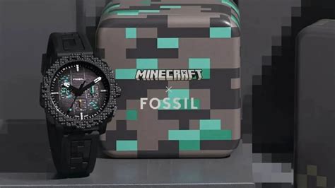 Minecraft X Fossil Team Up For New Gaming Watch Range