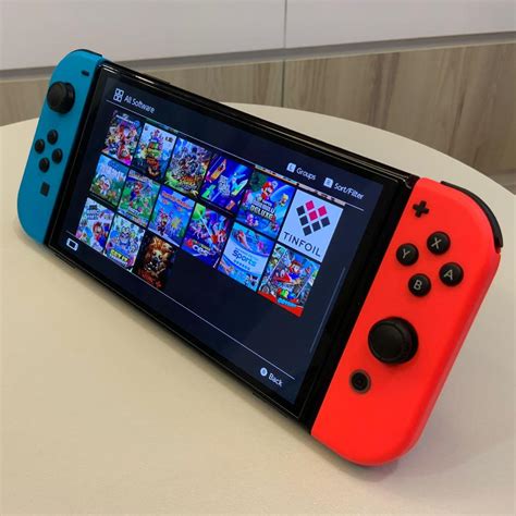 Hard Mod Switch OLED Video Gaming Video Game Consoles Nintendo On Carousell