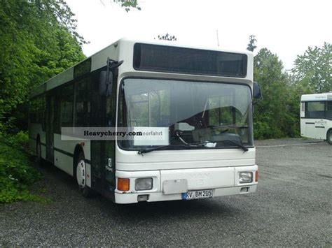 Man Nl 202 Low Floor Bus 1996 Bus Public Service Vehicle Photo And Specs