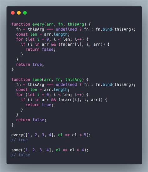 In The Newest Installment Of Roll Your Own Array Methods Every And