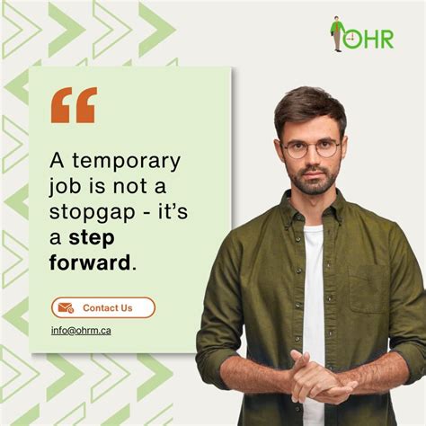 At Ohrm We Believe That Short Term Roles Offer Long Term Value