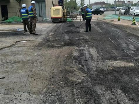 中国铁建临时驻扎地道路 施工案例 世博航通市政工程