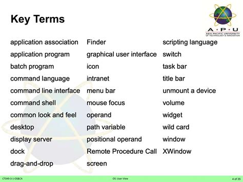 10operating Sytems User Viewppt Operating Systems Computer Software And Applications