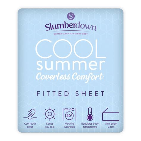 Cool Summer Cooling Fitted Sheet Slumberdown