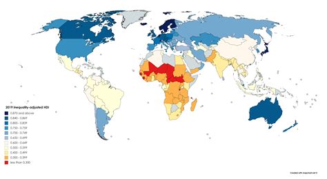 Inequality Adjusted Hdi Human Development Index 2019 Report R Mapporn