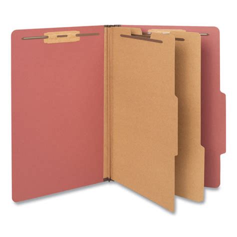 Six Section Classification Folders By Universal® Unv10403