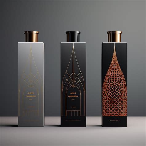 Premium Photo Perfume Packaging Design