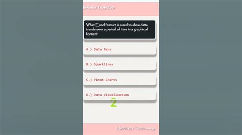 Excel Mcq 65 Excel Tutoring Excel Interview Questions Shorts Reels Viral Trending