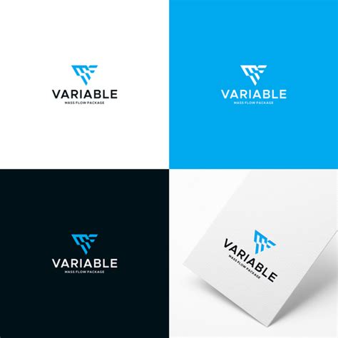 Designs Falkonair Variable Mass Flow Product Logo Design Logo
