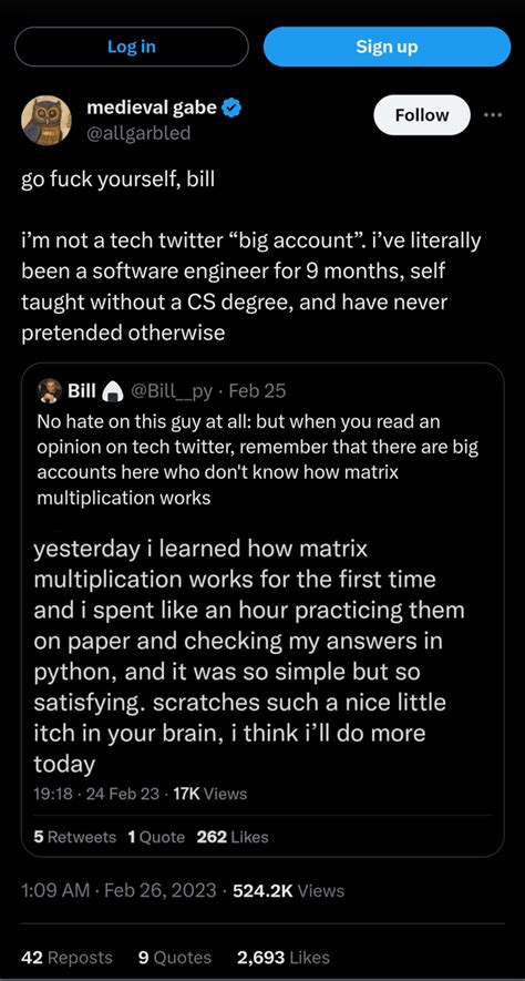 Tweets Like These Confuse And Discourage Aspiring Developersprogrammerscoders Whats Wrong