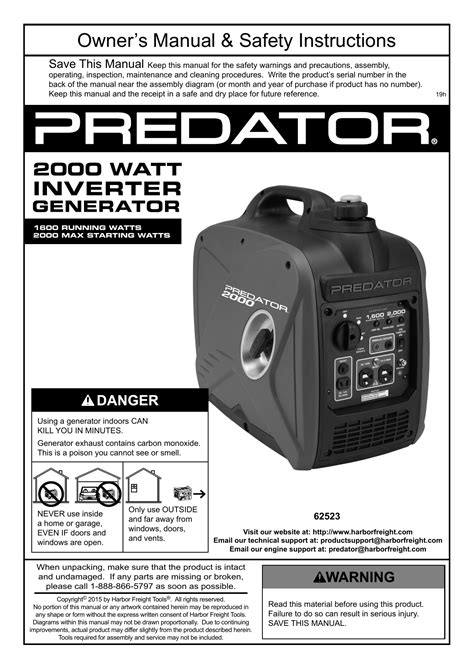 Predator 3500 Inverter Generator Parts Diagram At Joshua Matos Blog