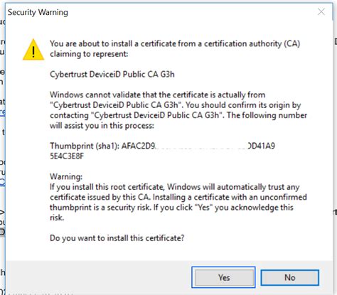 Installing Device Certificate On Windows PC HENNGE One Help Center