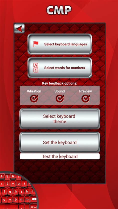 Red Keyboard Theme Apk Para Android Descargar