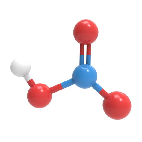 硝酸HNO3 思斐迩3D科学模型素材库