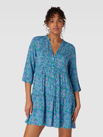 Only Blusenkleid Mit Allover Muster Modell Nova Bleu Online Kaufen