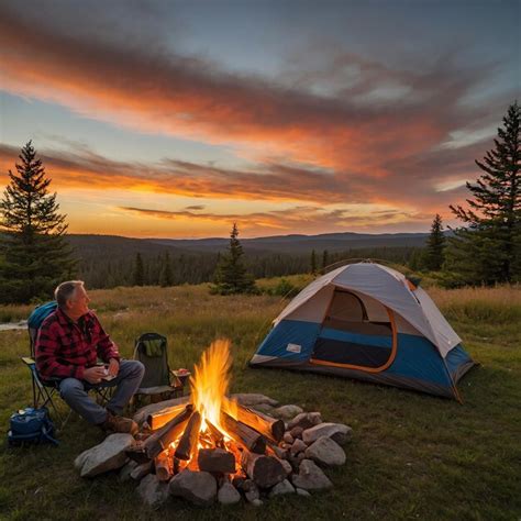Memorable Moments From A Fun Camping Trip Premium Ai Generated Image