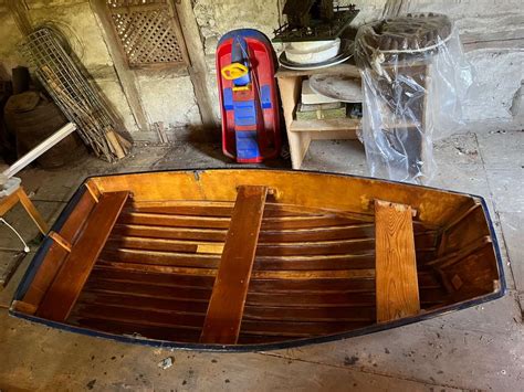 Dingi Beiboot Ruderboot 60iger Jahre Mit Ruder Gebraucht In