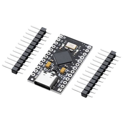 Pro Micro Atmega32u4 5v16mhz Development Board Microcontroller With Bootloader Ide And Usb C