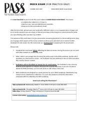 ELEC 2607 Mock Exam Practice And Guidelines Course Hero