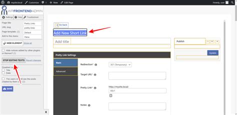 How To Create Pretty Links On The Frontend Wp Frontend Admin