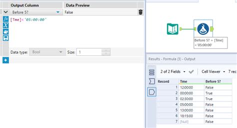 Solved Compare Two Times For Greater Thanless Than Logic Alteryx