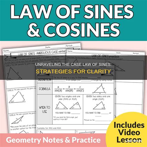 Unraveling The Case Law Of Sines Strategies For Clarity Lawshun