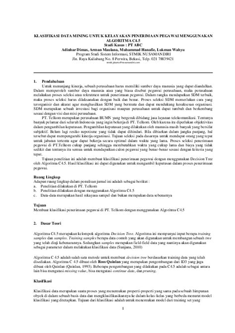 Doc Laporan Data Mining