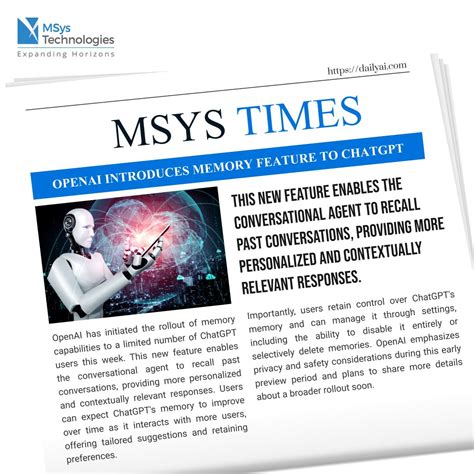 Msys Technologies On Linkedin Whatshappening Genai Openai Digitaltransformation Industrynews…