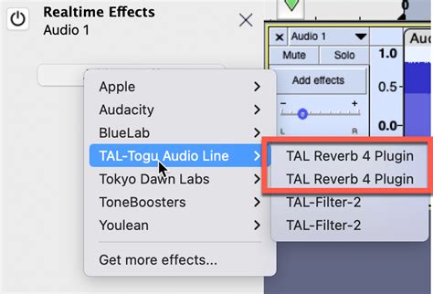 Audio Unit Modules Of Some Plug Ins Aren T Populated To The List Of Effects In The Stackable