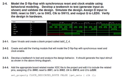 Solved Model The D Flip Flop With Synchronous Reset And Chegg