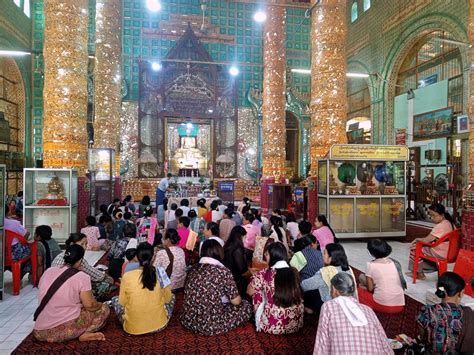 သီတင်းကျွတ်လပြည့် အဘိဓမ္မာနေ့ တွင် ပခုက္ကူမြို့ရှိ ရှေးဟောင်းသမိုင်းဝင်တန်ခိုးကြီးဘုရား၊ စေတီတော