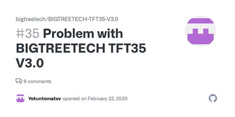 Problem With BIGTREETECH TFT V Issue Bigtreetech BIGTREETECH TFT V GitHub