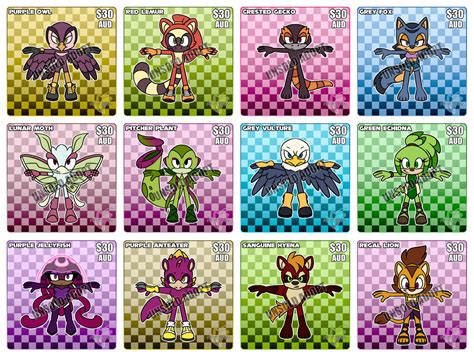 Sonic Oc Adoptables By Riftclaw On Deviantart