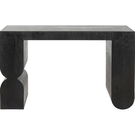 Console Curve Black 120x76cm Il