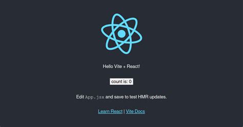 starter vite react codesandbox