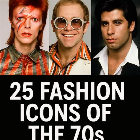 25 Decade Defining Fashion Icons Of The 70s