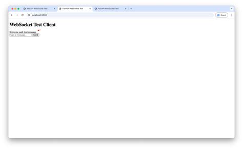 Getting Started With Fastapi Websockets Better Stack Community