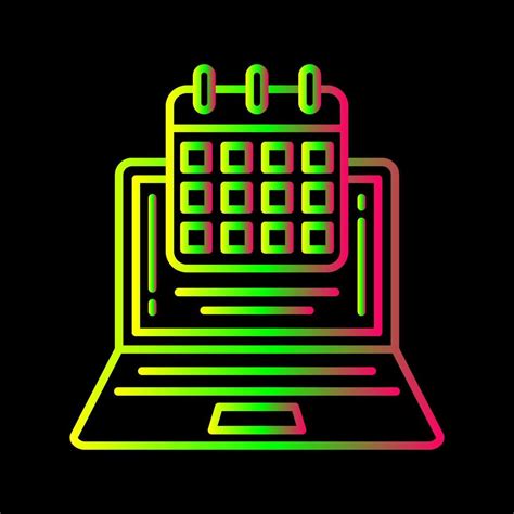 Timetable Vector Icon 20225217 Vector Art At Vecteezy