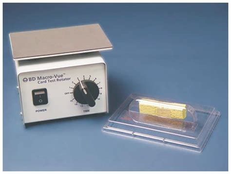 Bd Macro Vue™ Model 51 Rpr Card Test Rotator Package Macro Vue R Card Test Rotator Products