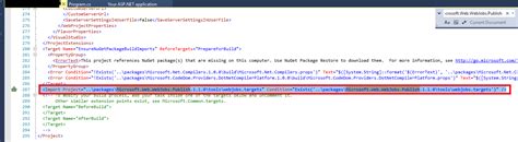 Adding Existing Project As Azure Webjob Unable To Find Version 1 0 12 Of Package Microsoft Web