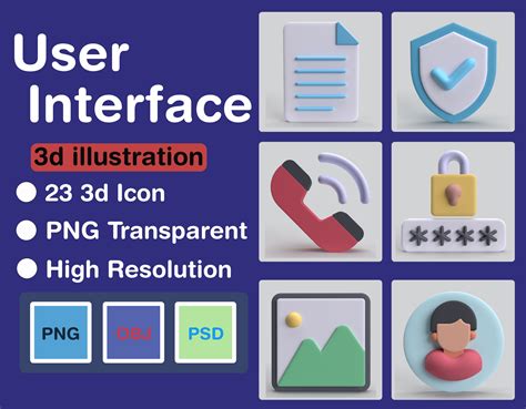 Premium User Interface 3d Illustration Pack From User Interface 3d